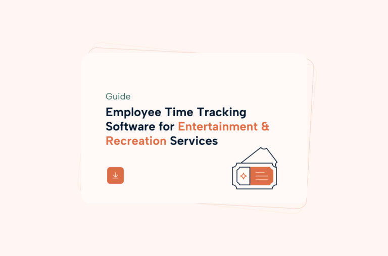 Time Tracking Software for Entertainment and Recreation | TCP Software